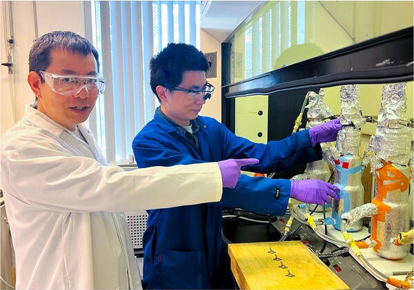 Jinyong Liu an Jinyu Gao | UCR News | UC Riverside